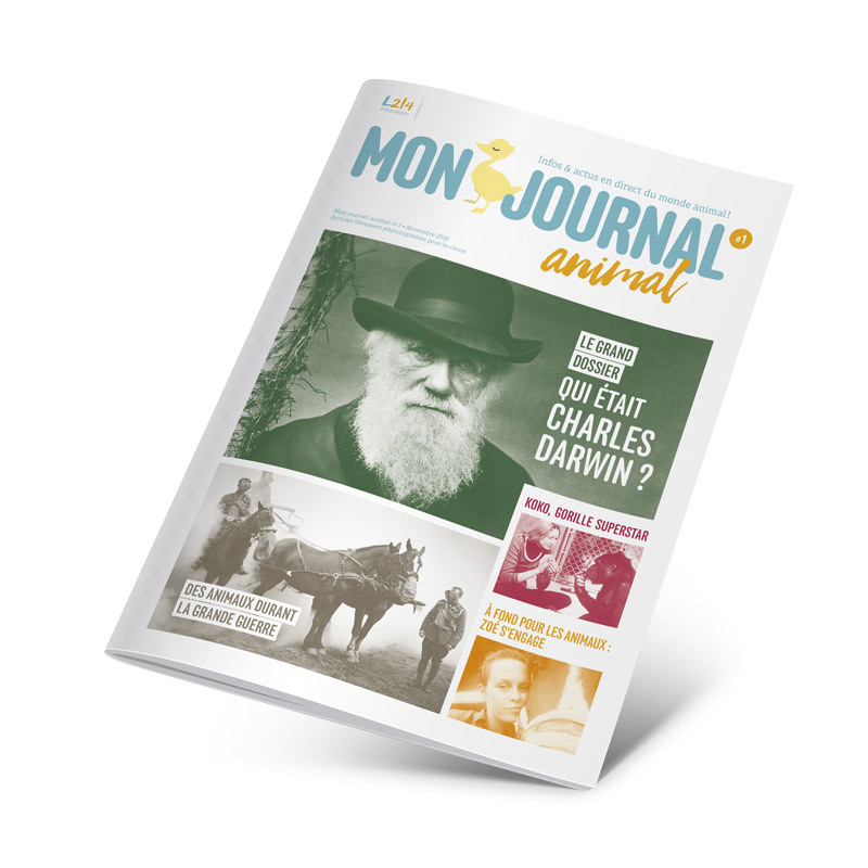Mon journal animal n°1 • Boutique L214