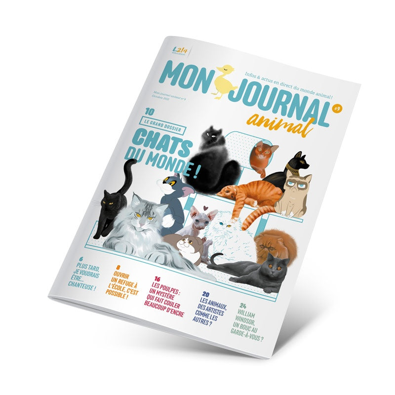 Mon journal animal n°9 • Boutique L214
